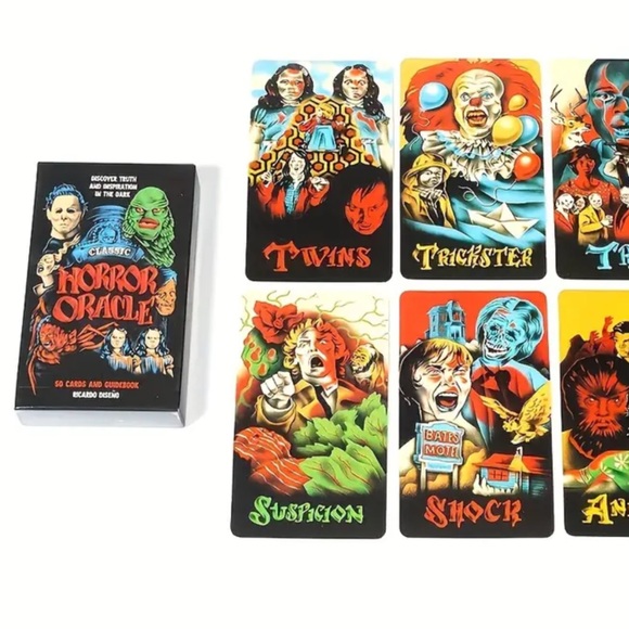Games | Classic Horror Oracle Card Deck | Poshmark